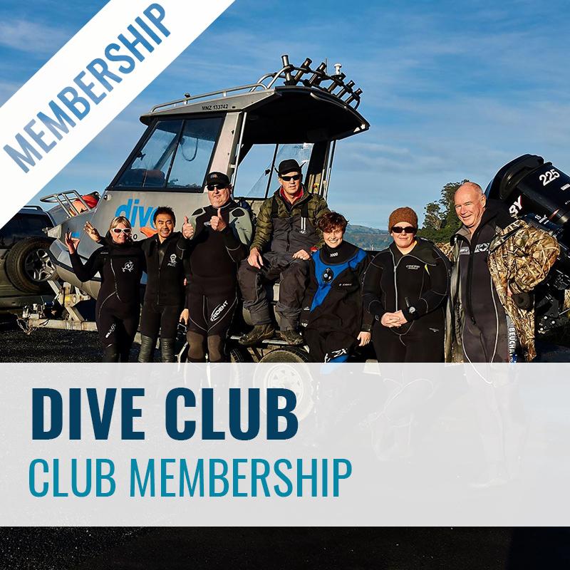 PADI Dive Club Membership | Dunedin | Dive Otago